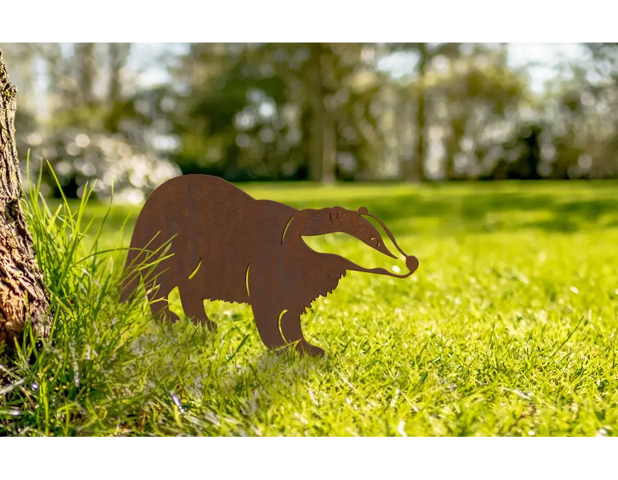 Catalog :: Models & Sculptures :: Animals :: Badger metal garden ...