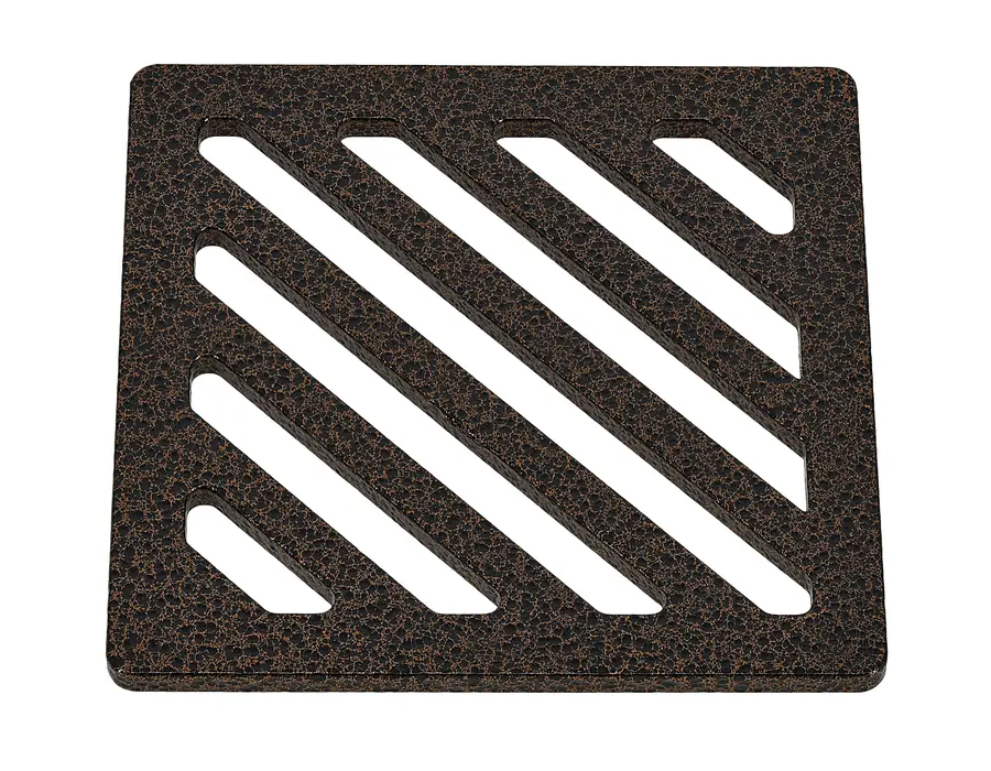 Catalog :: Drain covers, Gully grids :: 4.5" Square Antique Copper ...